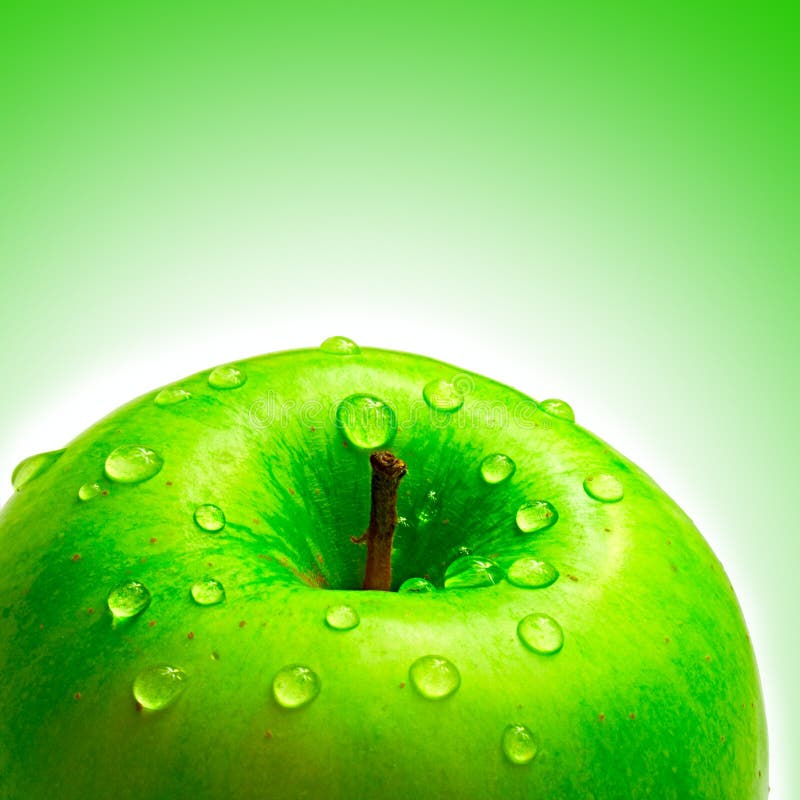 Apple stock image. Image of food, vegetarian, gourmet - 5362045