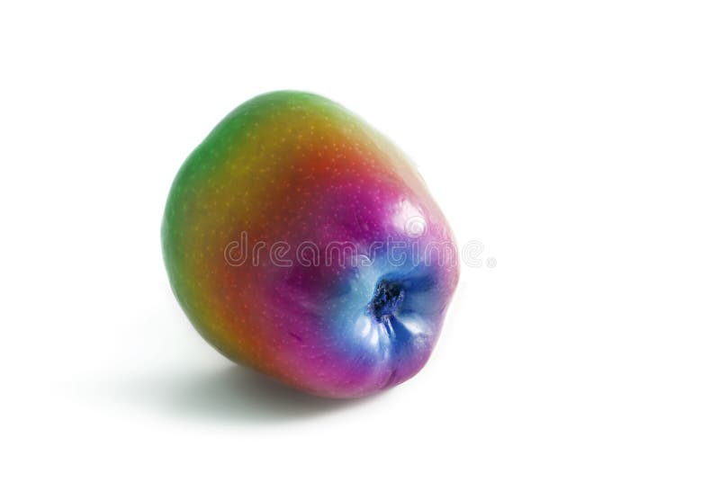 Apple stock photo. Image of concept, apple, multi, blue - 8026228