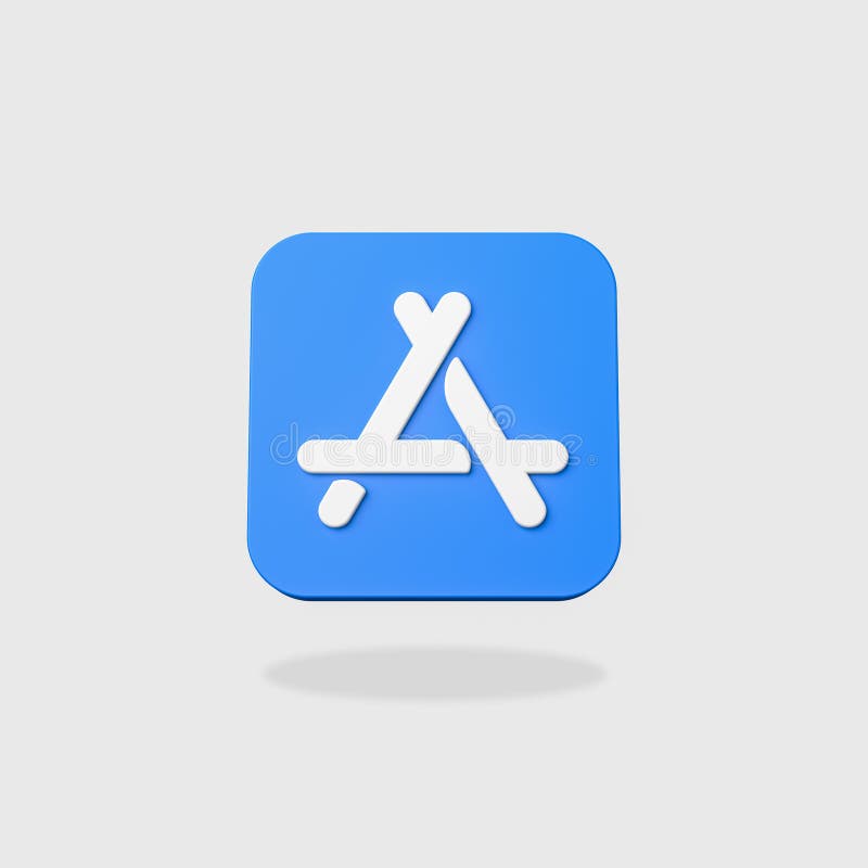 Apple App Store Logo Stock Illustrations – 520 Apple App Store Logo ...
