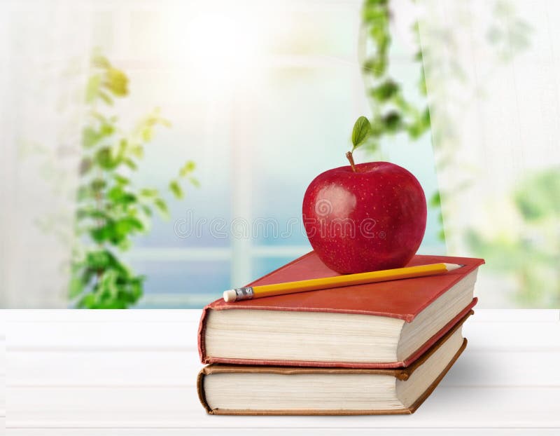 Apple stock image. Image of card, fruit, report, student - 118904747