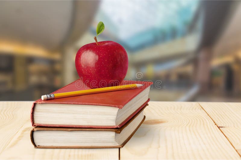 Apple stock image. Image of education, report, learning - 118922875