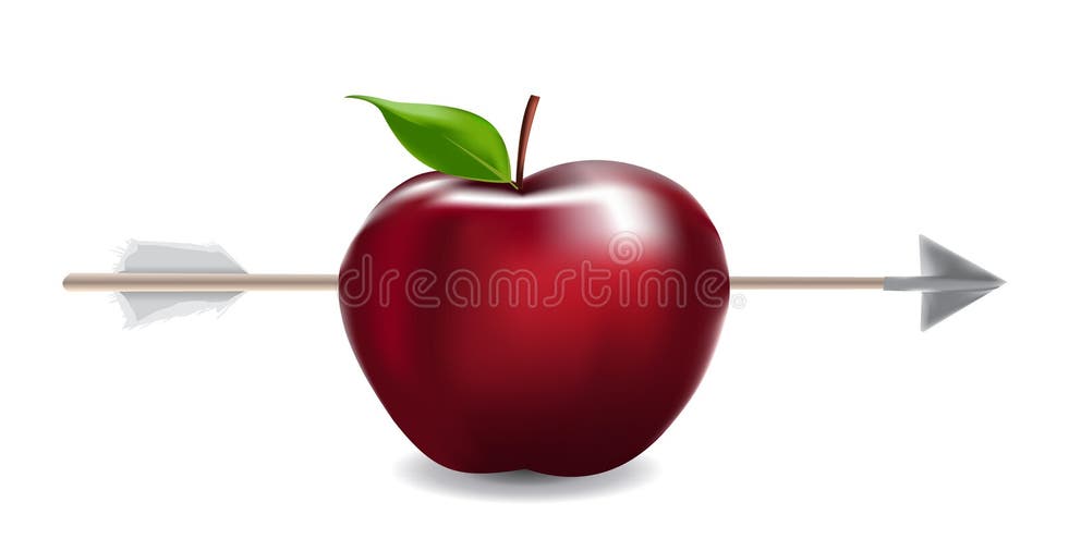 Apple Target Arrow Stock Illustrations – 922 Apple Target Arrow Stock ...