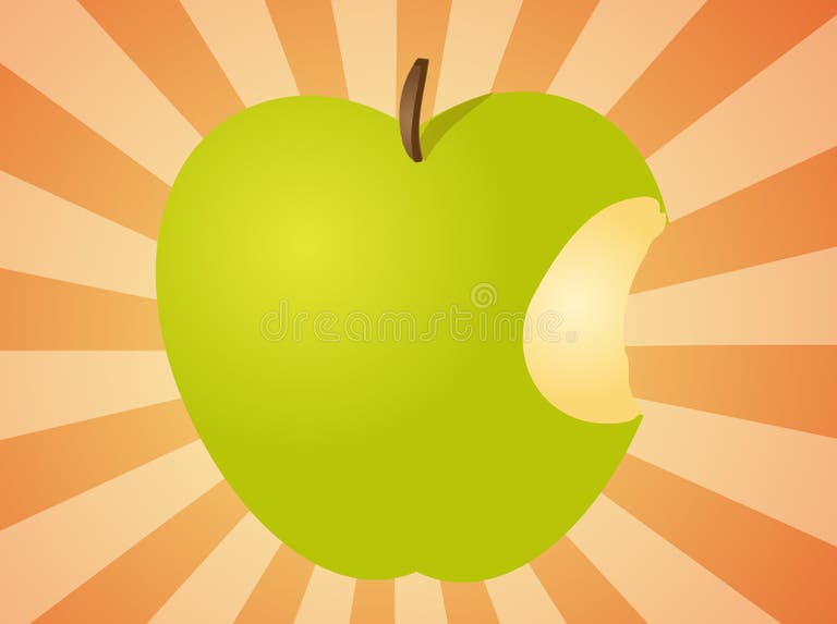 Half Eaten Apple Stock Illustrations – 179 Half Eaten Apple Stock ...