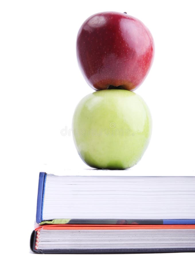 Apple of wisdom stock photo. Image of colour, losing, education - 1837850
