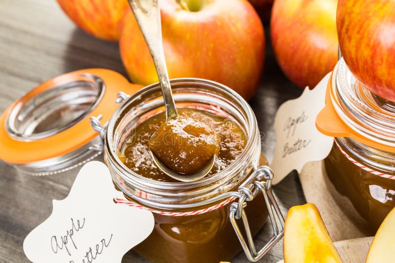 Apple butter stock image. Image of gold, cider, organic - 59785925