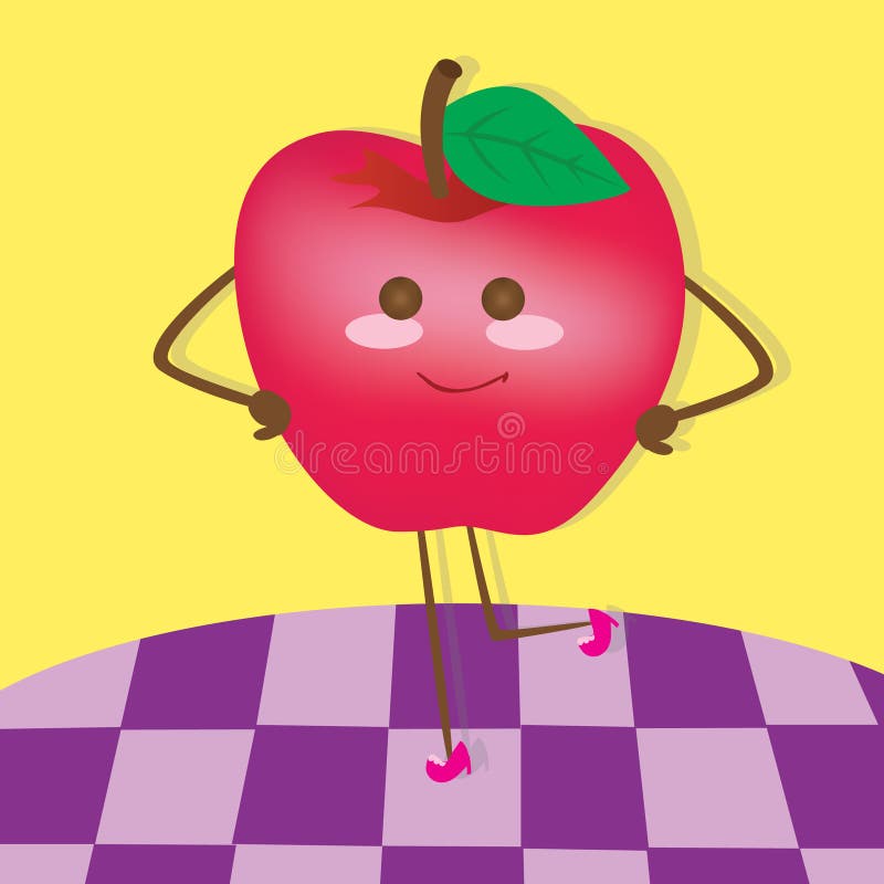 Apple Dancing Stock Illustrations – 177 Apple Dancing Stock ...