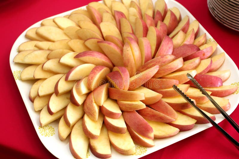 Apple for catering stock image. Image of assorted, dipping - 31604675