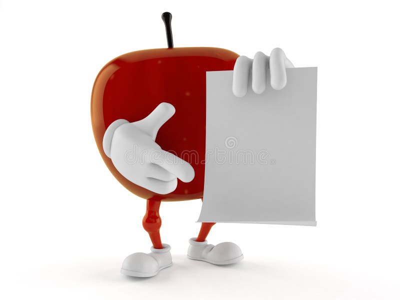 Apple Pointing Stock Illustrations – 261 Apple Pointing Stock ...