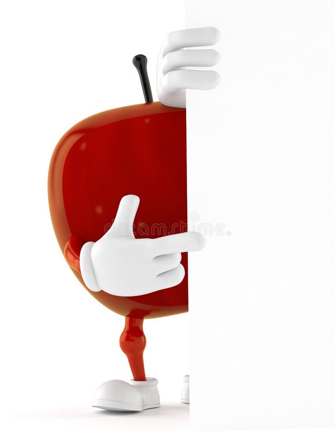 Apple Pointing Stock Illustrations – 311 Apple Pointing Stock ...