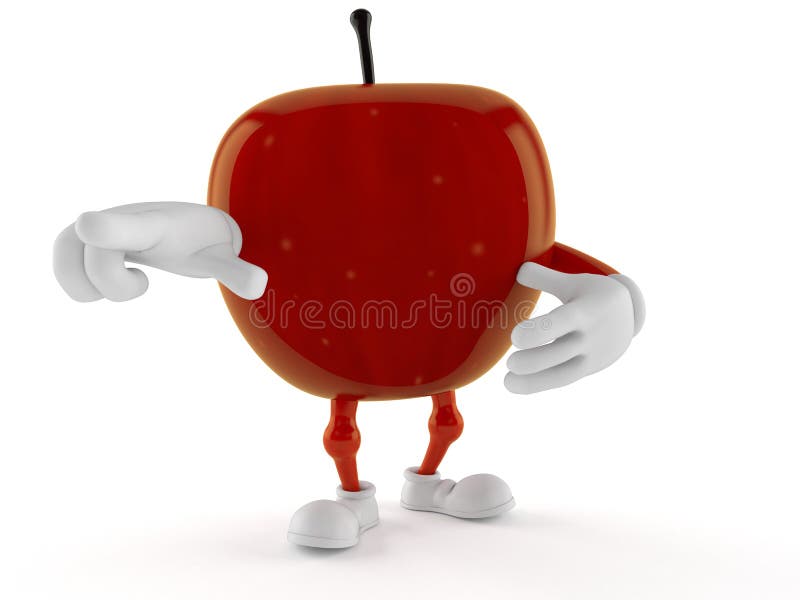 Apple Pointing Stock Illustrations – 261 Apple Pointing Stock ...