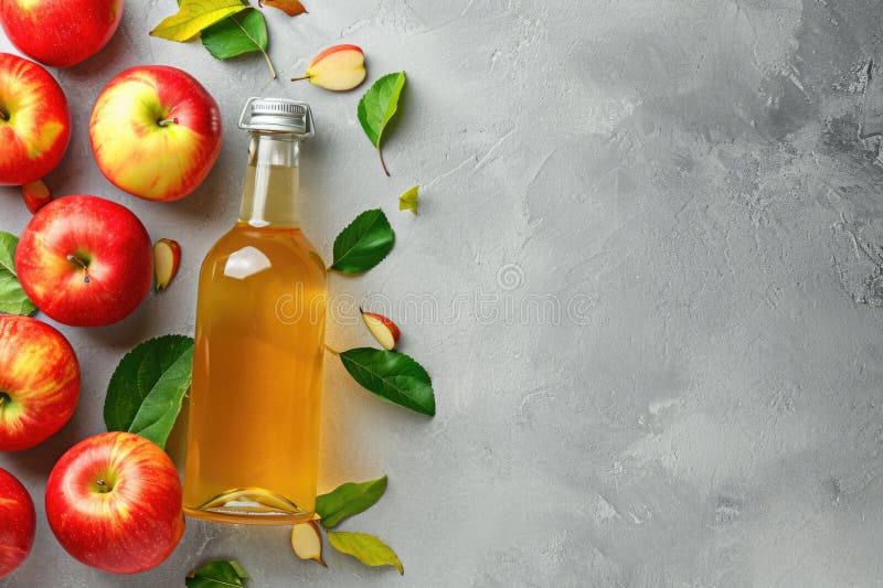 Apple cider and apples stock image. Image of fruit, nature - 375186495