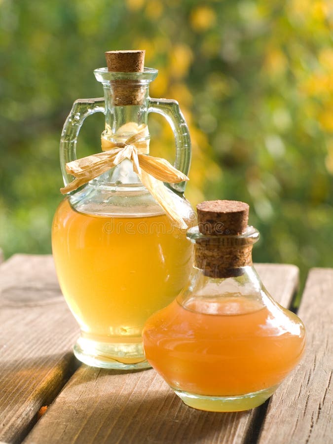 Apple cider vinegar stock photo. Image of vinaigrette - 26552672