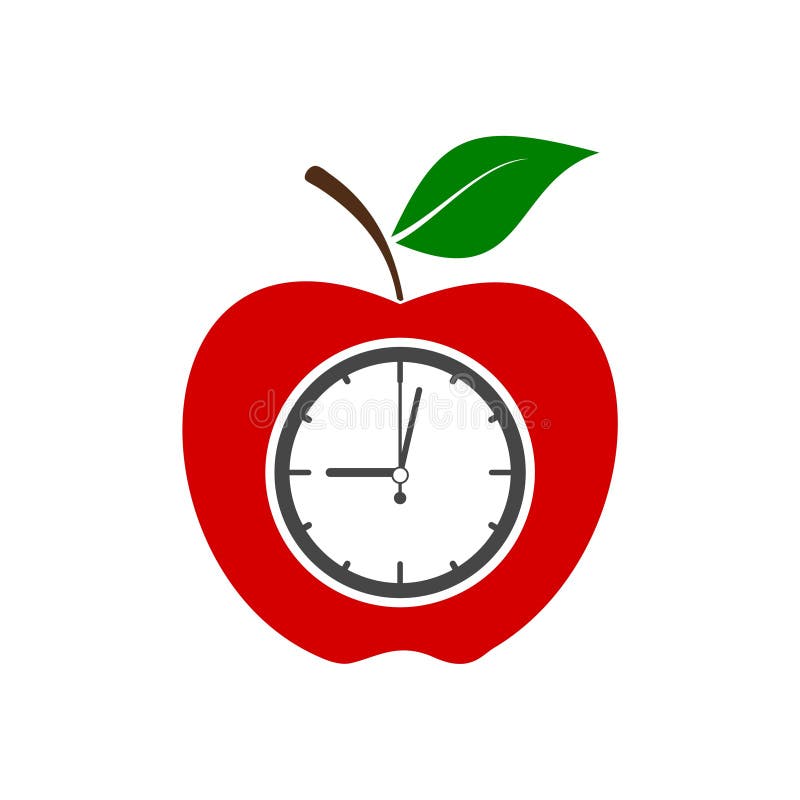Apple Clock Stock Illustrations – 4,797 Apple Clock Stock Illustrations ...