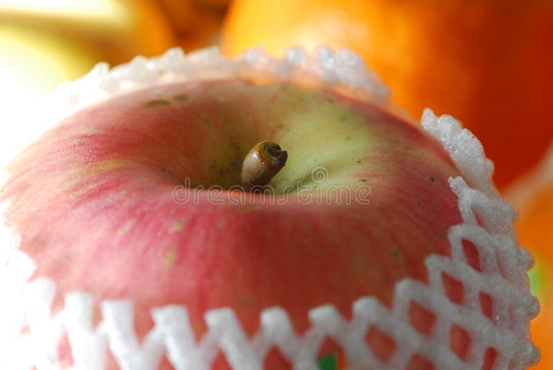 Apple close up stock photo. Image of orange, close, vegetable - 12722838