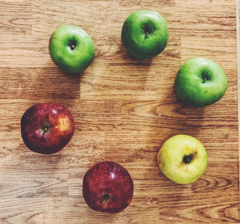 Apple Collection Circle stock photo. Image of preset - 165967108