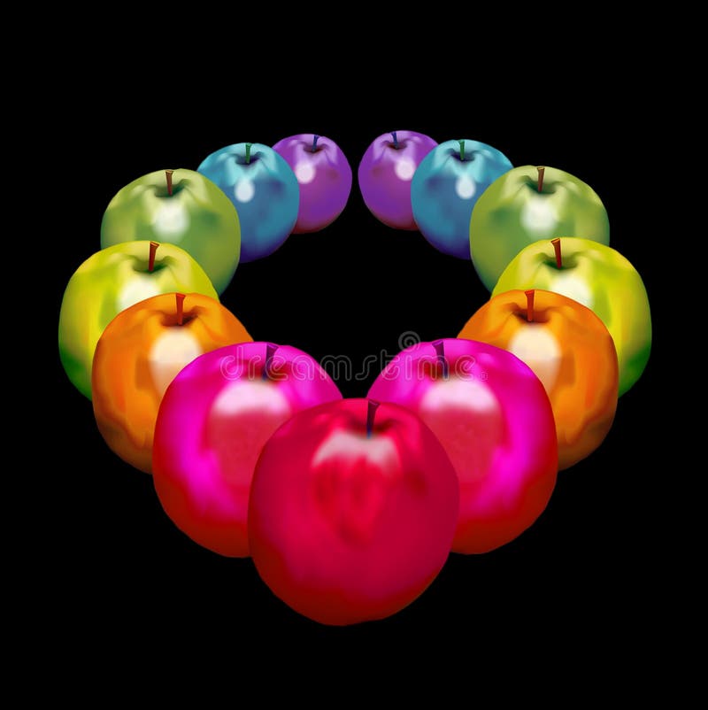 Rainbow Color Wheel Picture. Image: 14288704