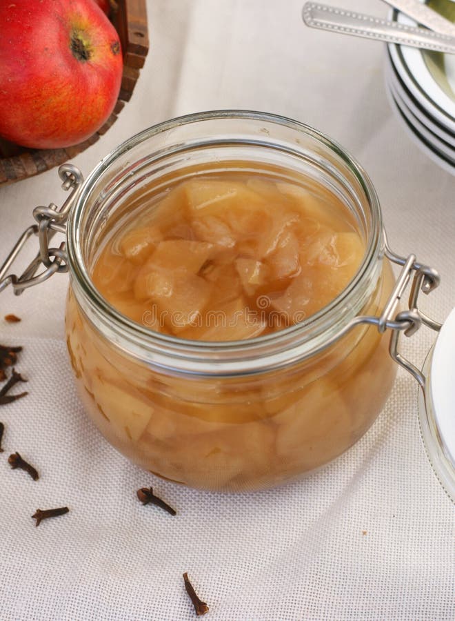 Apple compote stock photo. Image of harriet, delicious - 37606904