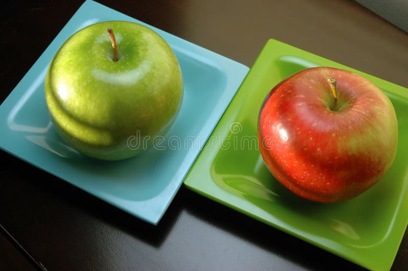 Apple contrast stock photo. Image of colors, fruit, ripe - 5416366
