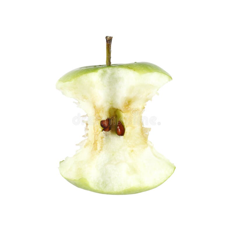 Apple core. stock photo. Image of cheerful, core, apple - 20620994