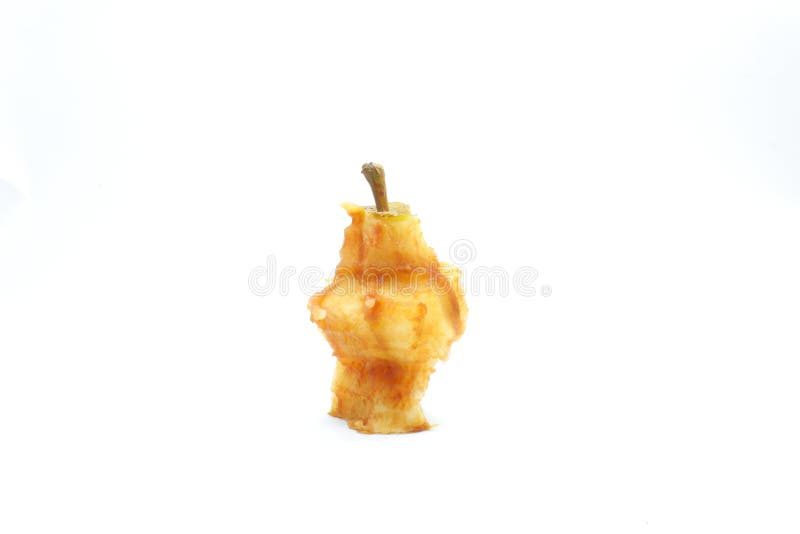 Apple Core stock photo. Image of isolated, green, healthy - 26967866