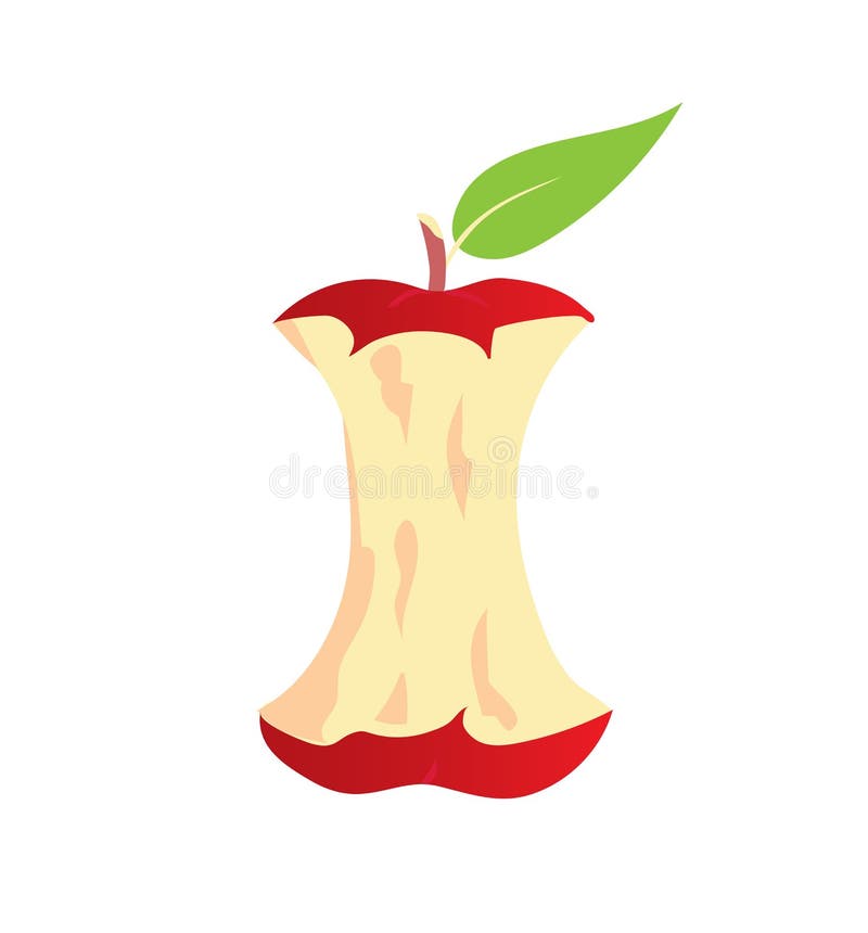 Apple Core Stock Illustrations – 4,568 Apple Core Stock Illustrations ...