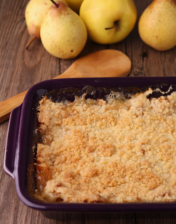 Apple crumble stock photo. Image of dish, dessert, crumble - 21782448
