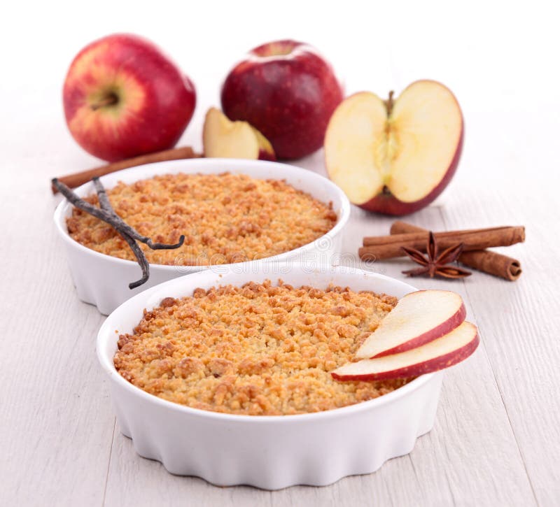 Apple crumble stock photo. Image of delicious, apple - 29215834