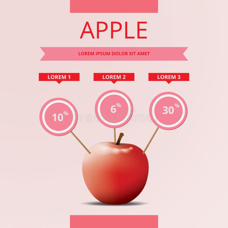 Apple design stock vector. Illustration of templates - 182812311