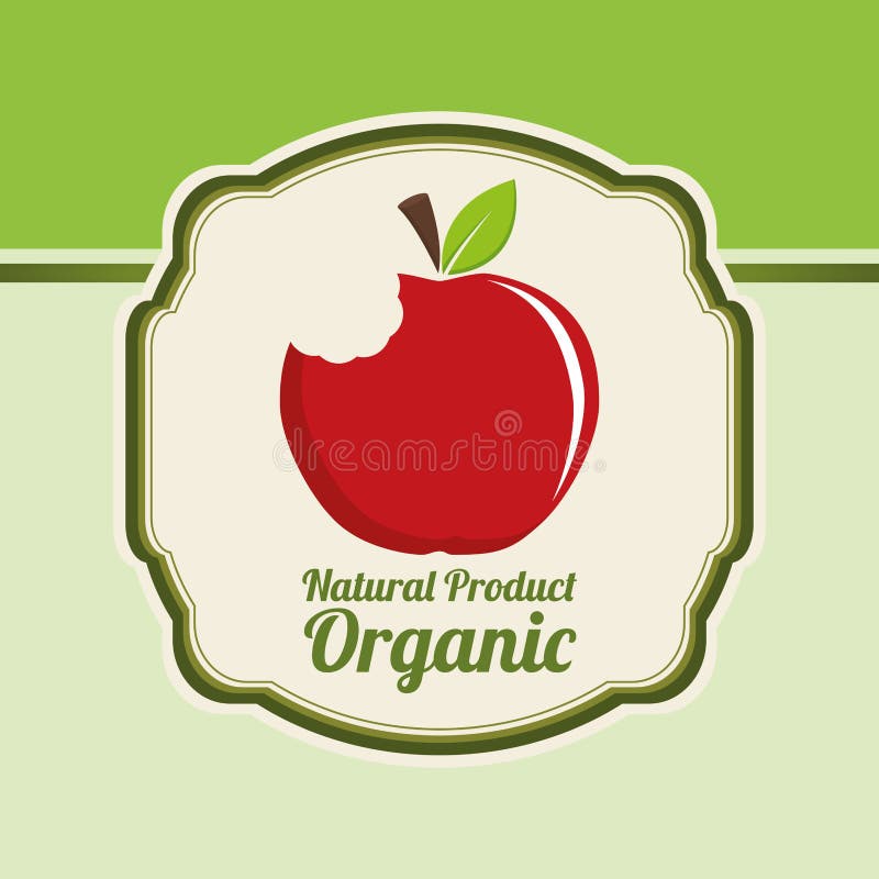 Apple design stock vector. Illustration of freshness - 59857612