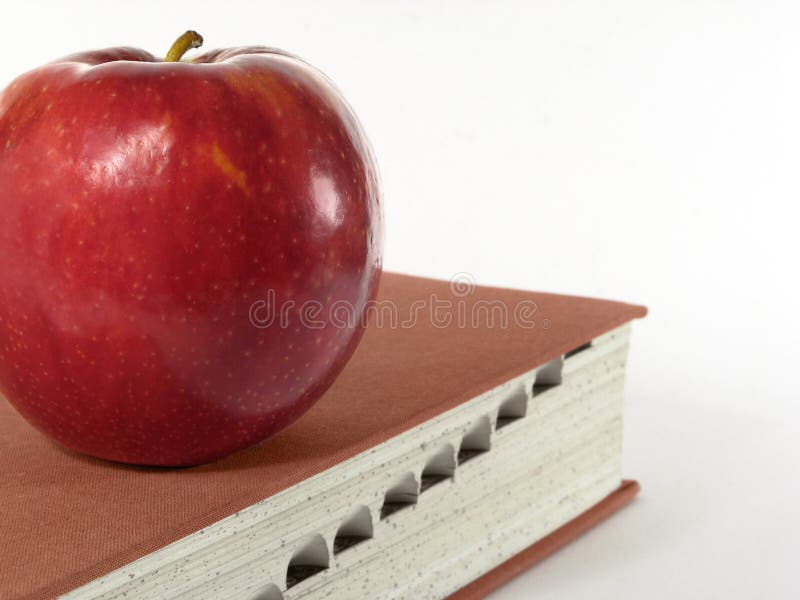 Apple and Dictionary stock image. Image of dictionary - 4343687