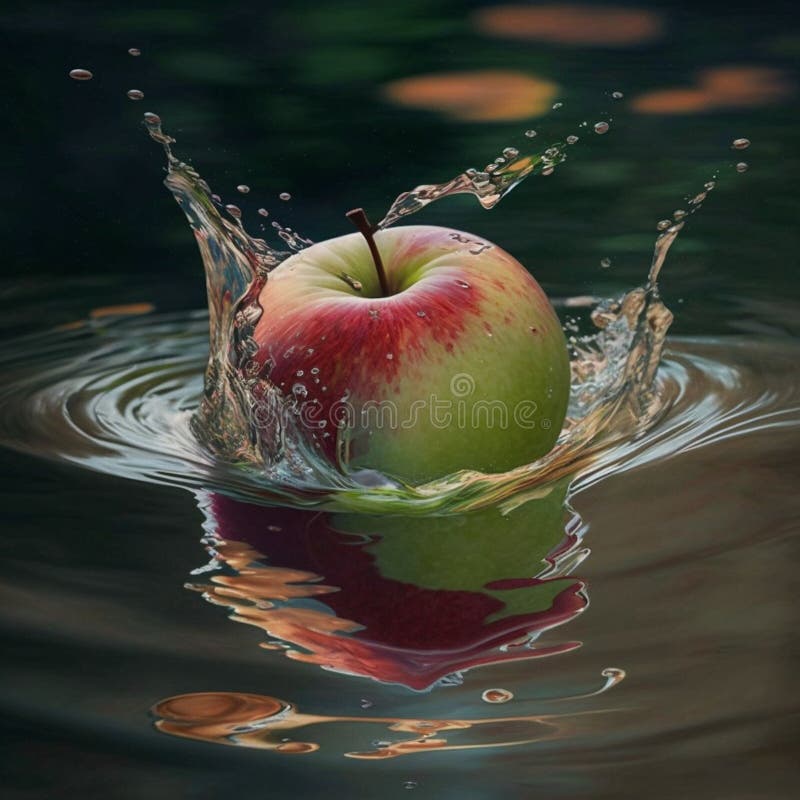 Apple Dropped Stock Illustrations – 16 Apple Dropped Stock ...