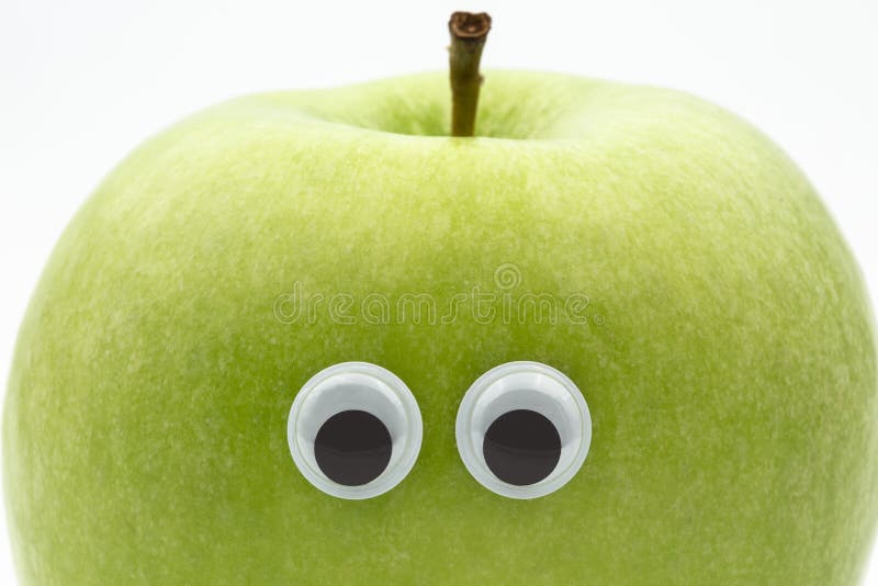 Apple-face stock image. Image of apples, natural, green - 35020683