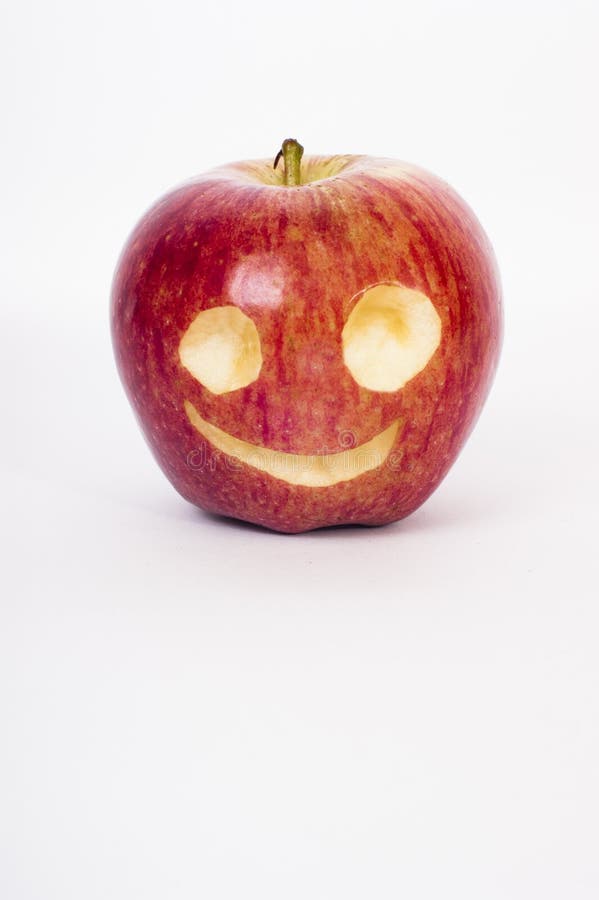 Apple face stock image. Image of people, looking, healthy - 38663561
