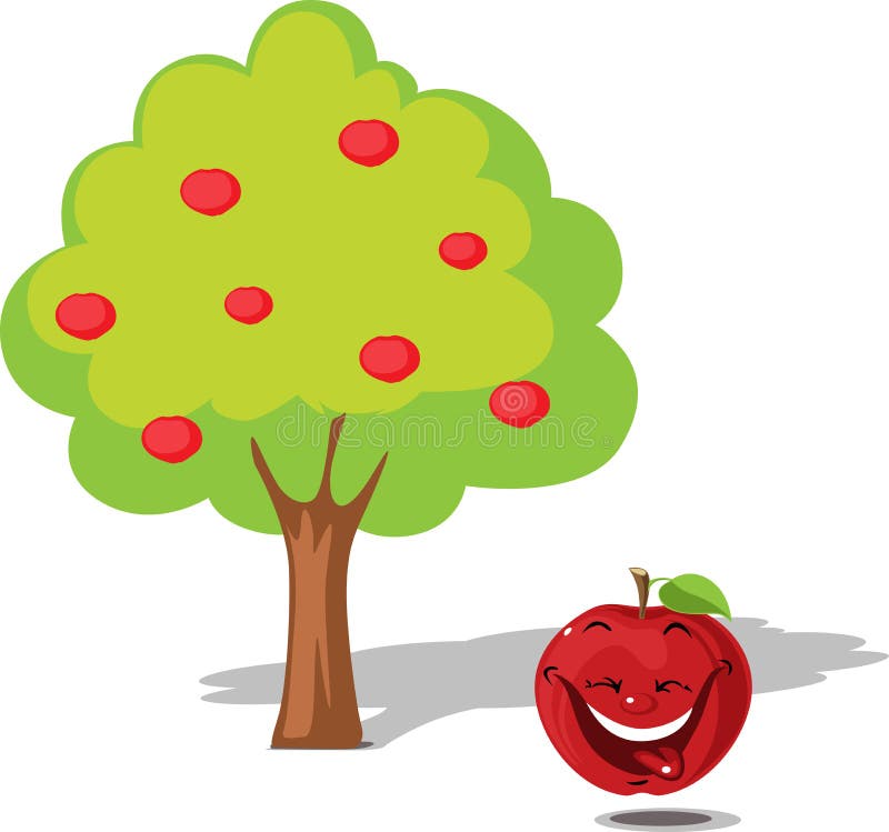 Vector Cartoonapple Stock Illustrations – 2 Vector Cartoonapple Stock ...