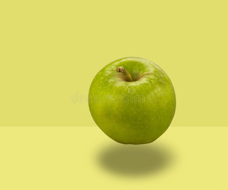 Apple Floating stock photo. Image of organic, shadow - 92708956