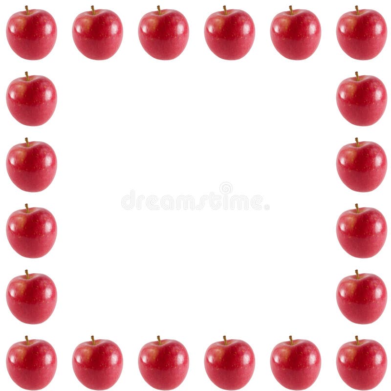 Apple Frame stock photo. Image of seasonal, ripe, pattern - 9211322