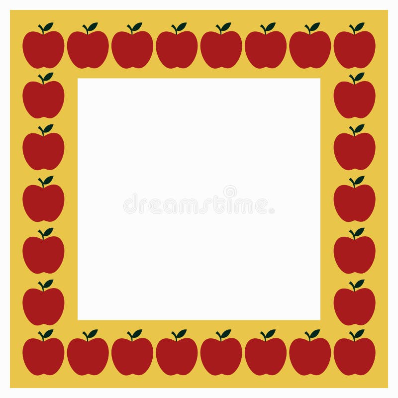 Apple Frame Stock Illustrations – 17,129 Apple Frame Stock ...