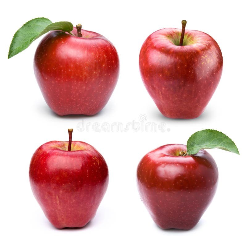 Apple fruits with leaf stock photo. Image of apple, eating - 93019784