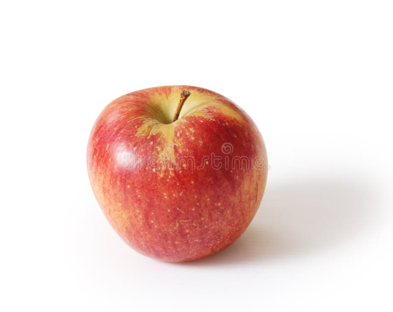 Apple on gray background stock photo. Image of fruit - 35770782