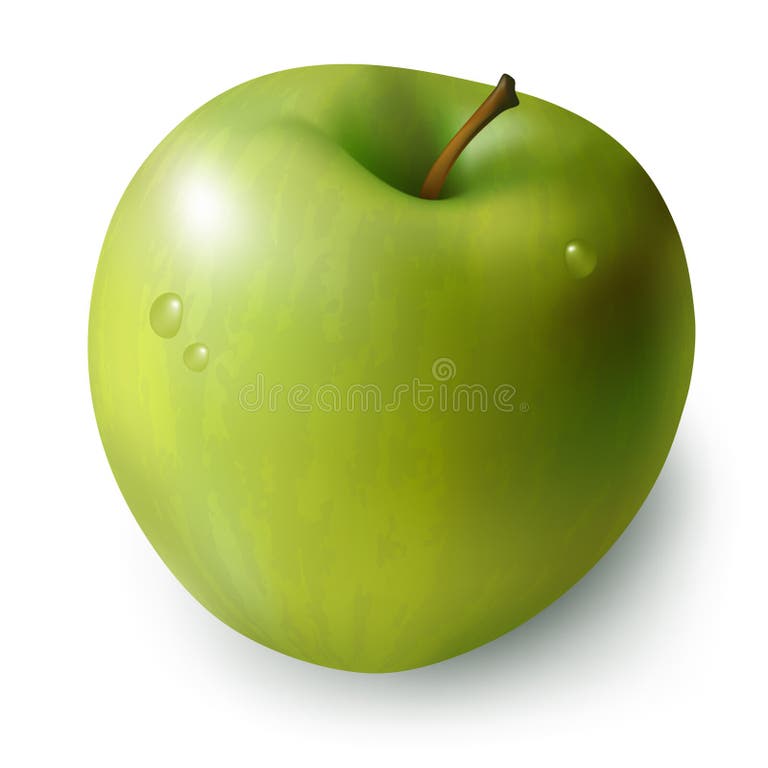 Round Green Apple Stock Illustrations – 7,464 Round Green Apple Stock ...