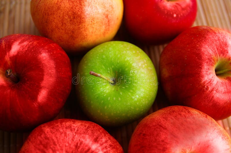 Apple group stock image. Image of apple, fruit, individual - 7653357
