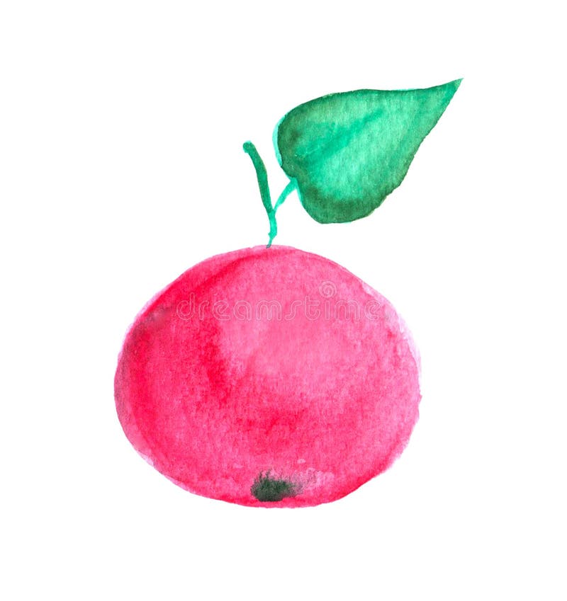 Apple. Hand Drawn Element for Graphic Design Stock Illustration ...