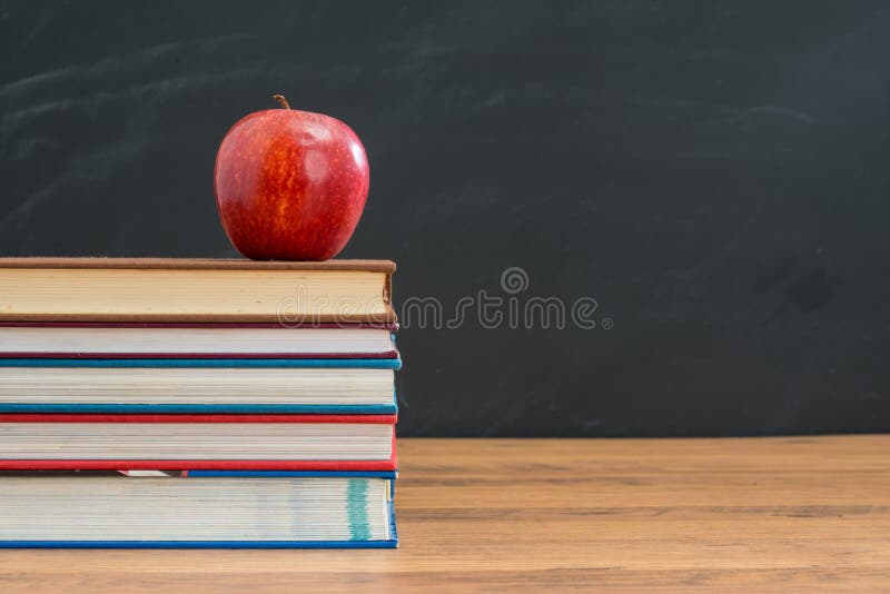 Apple is Healthy for Student and Get Better Test Results Stock Photo ...