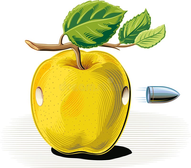 Apple Bullet Stock Illustrations – 99 Apple Bullet Stock Illustrations ...