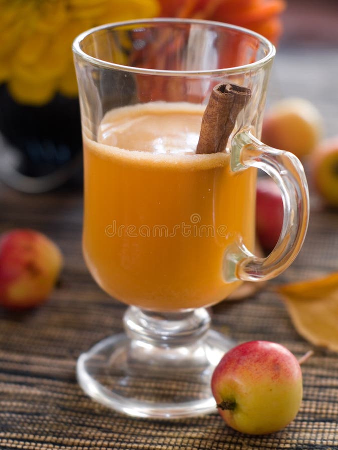 Apple hot drink stock image. Image of sweet, organic - 33537549