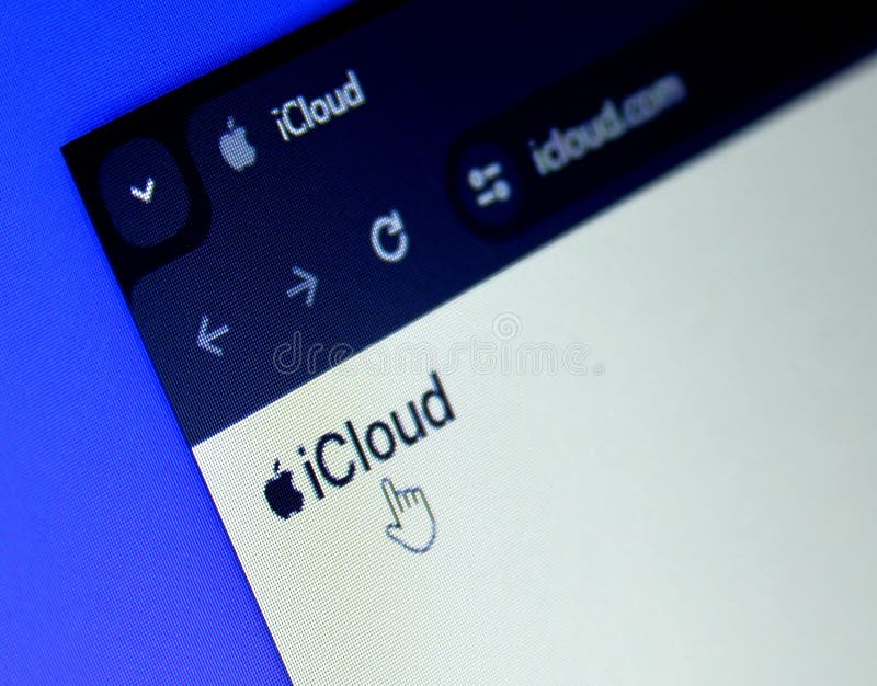 Apple iCloud logo editorial stock image. Illustration of data - 301285269