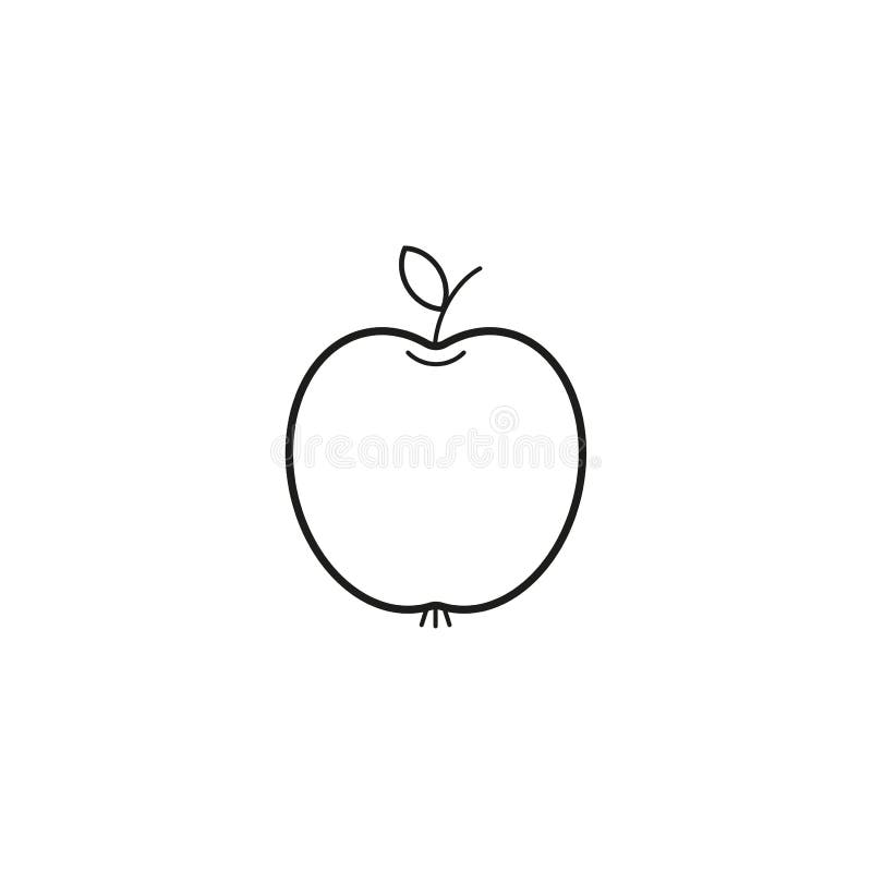 Apple Linear Shape Stock Illustrations – 1,369 Apple Linear Shape Stock ...