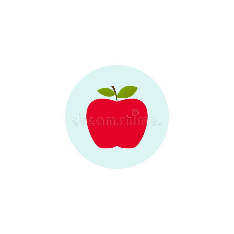 Apple Icon. the Apple Page Symbol for Your Website, Application, User ...