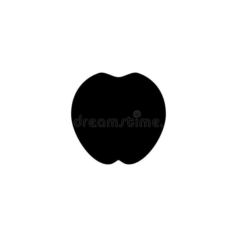 Apple icon . apple symbol stock vector. Illustration of symbol - 276765828