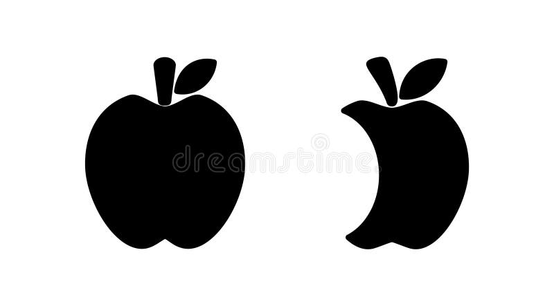 Apple icon . apple symbol stock vector. Illustration of symbol - 276765828
